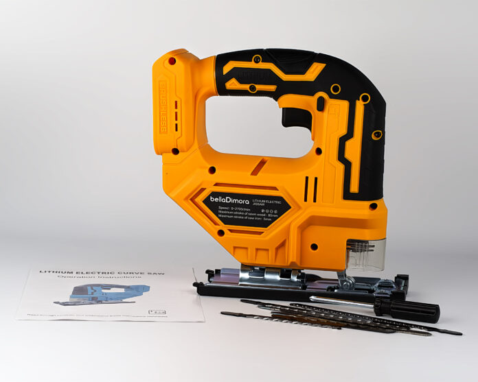 The bellaDimora 20V Cordless Jig Saw with variable speed and light ...