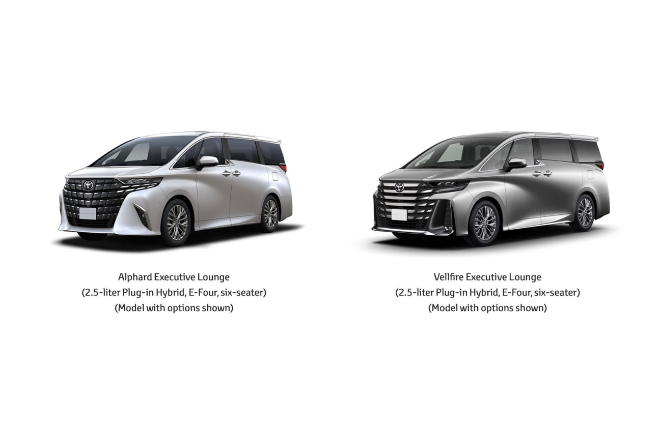 Toyota Launches Alphard and Vellfire PHEV Models in Japan - Run Around Tech