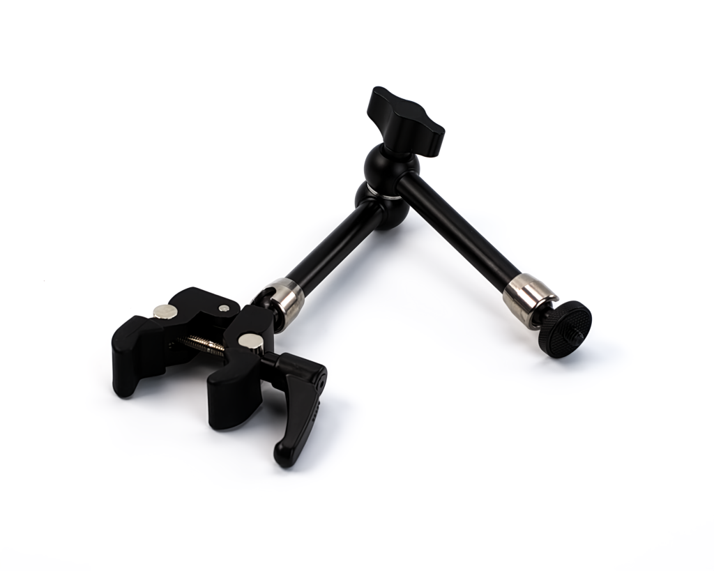 The UYODM Articulating Magic Arm Clamp Mount with Super Clamp - Run ...